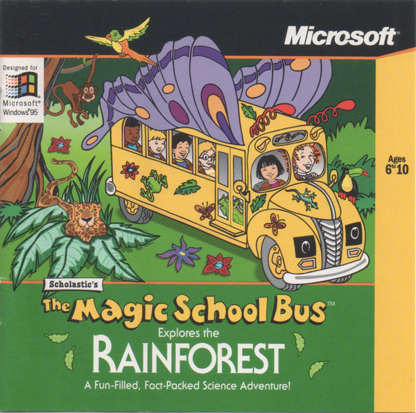 THE MAGIC SCHOOL BUS EXPLORES THE RAINFOREST +1Clk Windows 11 10 8 7 V ...