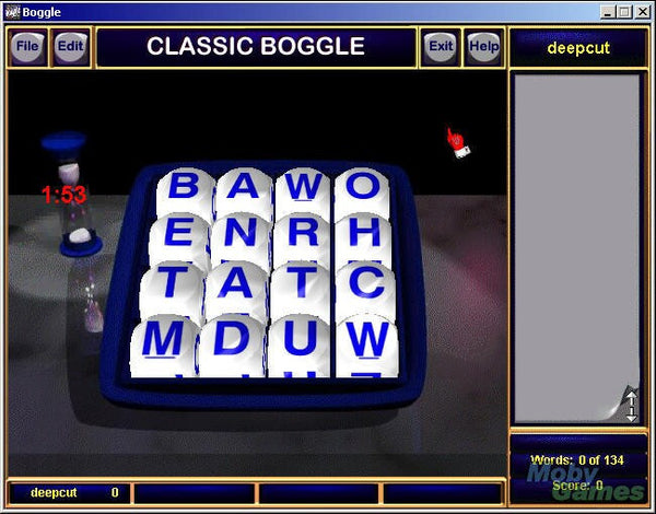 BOGGLE PC GAME +1Clk Windows 11 10 8 7 Vista XP Install – Allvideo Classic Games
