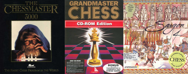SARGON IV / CHESSMASTER 3000 / GRANDMASTER CHESS +1Clk Windows 11 10 8 ...