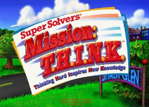 SUPER SOLVERS MISSION THINK T.H.I.N.K. TLC +1Clk Windows 11 10 8 7 Vis ...