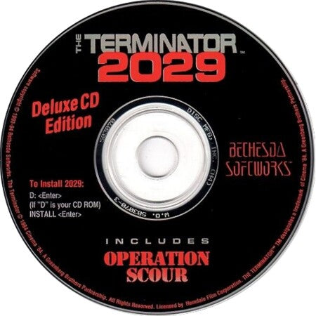 TERMINATOR 2029 & OPERATION SCOUR PC GAME +1Clk Windows 11 10 8 7 Vist ...